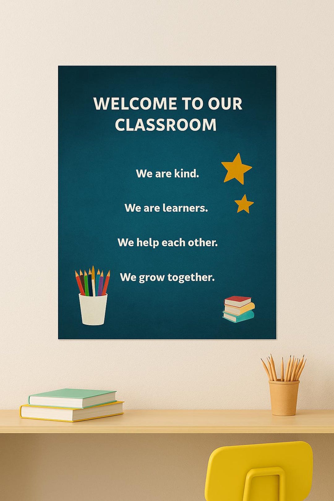 Welcome to Our Classroom Poster | A2 Printable PDF | Back to School ...