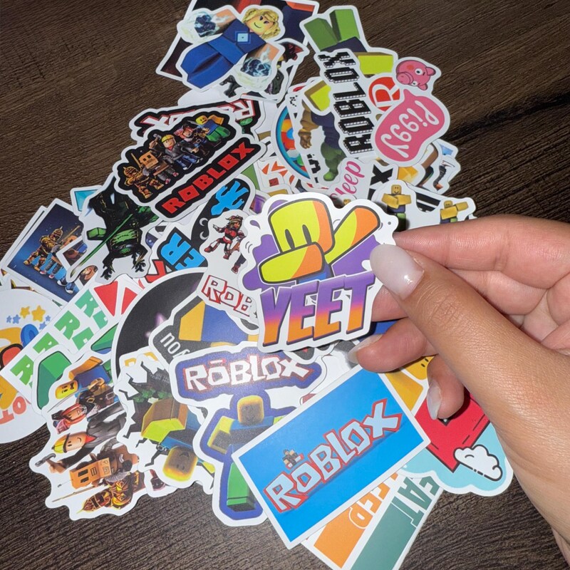 Roblox stickers - Etsy España