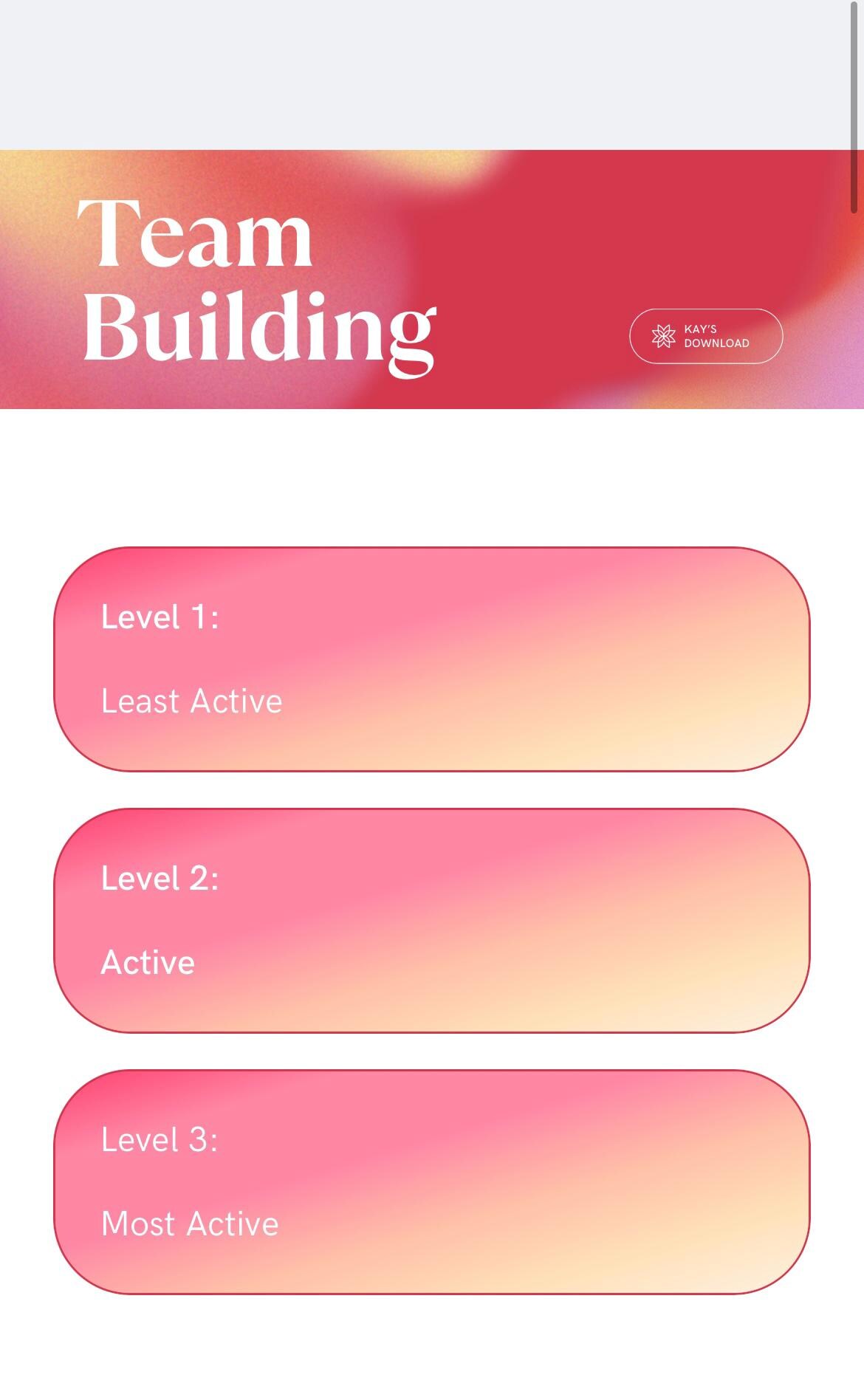 Five Team Building Activities for All Ages - Etsy