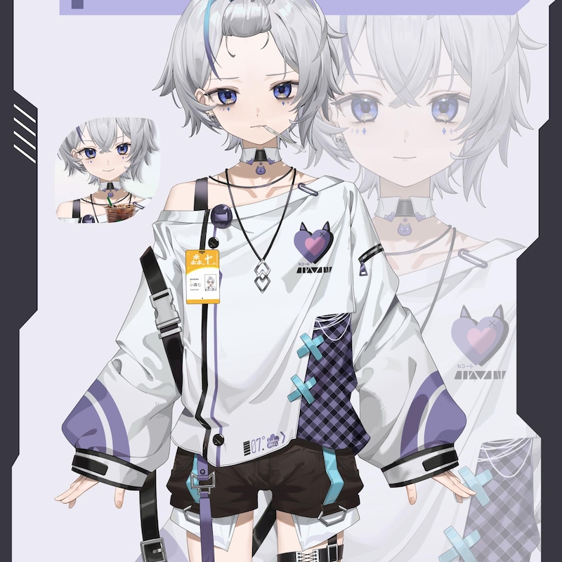 Femboy Vtuber Model - Etsy