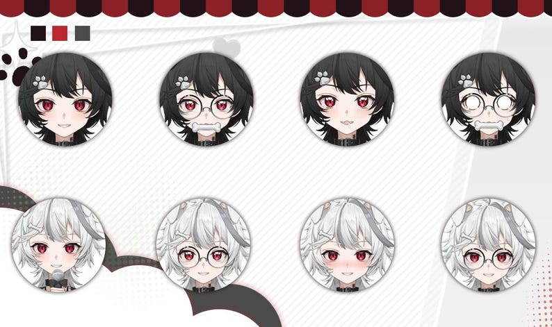 Wolf-dog Shota Vtuber Model: Ready-to-use Live2d Design for Vtube Studio - Etsy