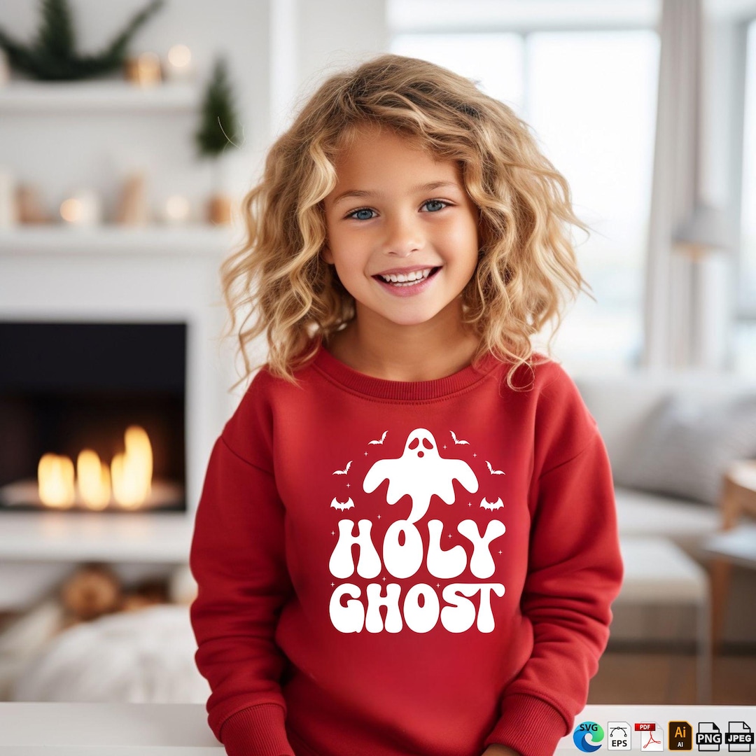 Holy Ghost Halloween SVG: Religious Spooky Design (digital Download) - Etsy