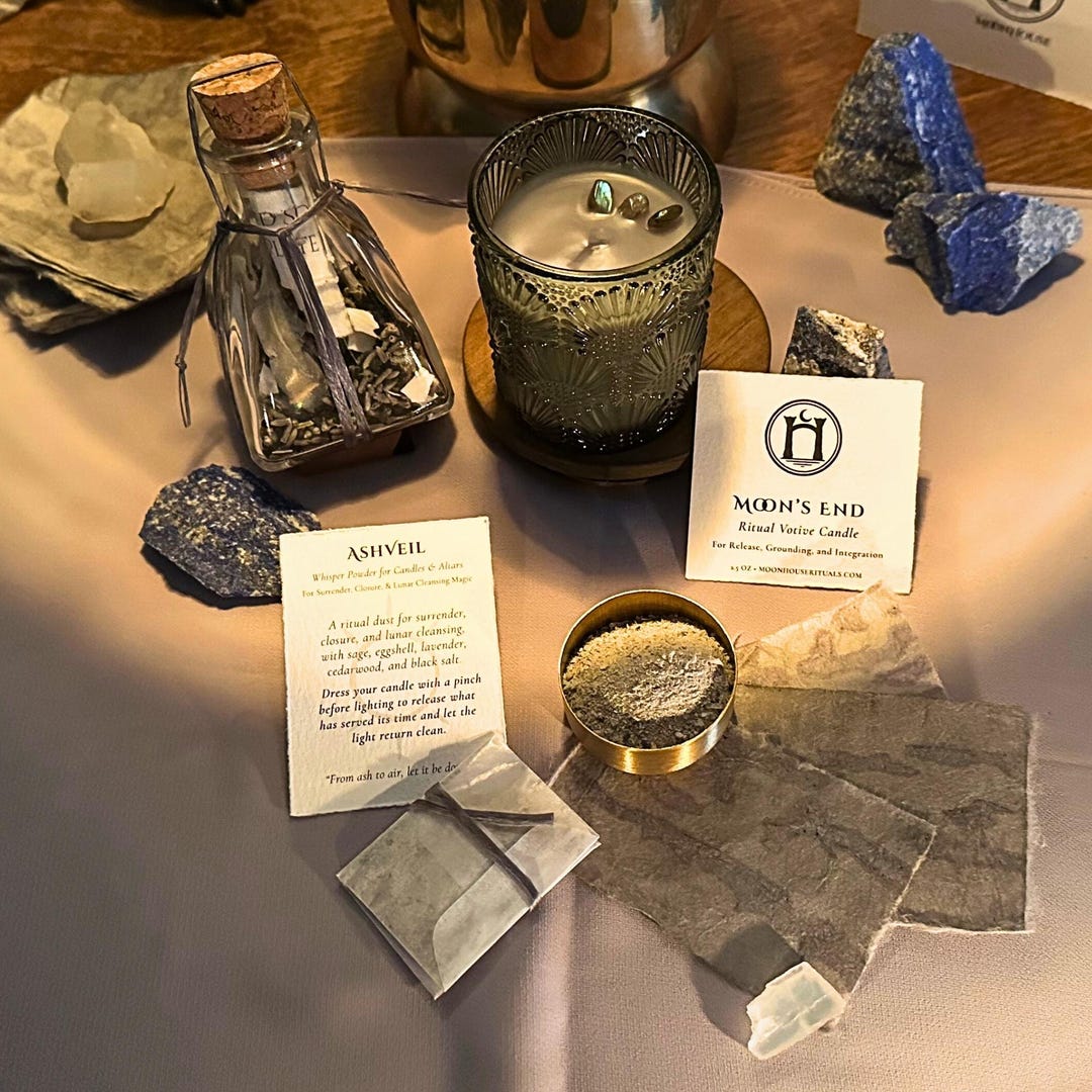 Full Moon Release Ritual Kit | Letting Go & Closure | Lunar Magic - Etsy