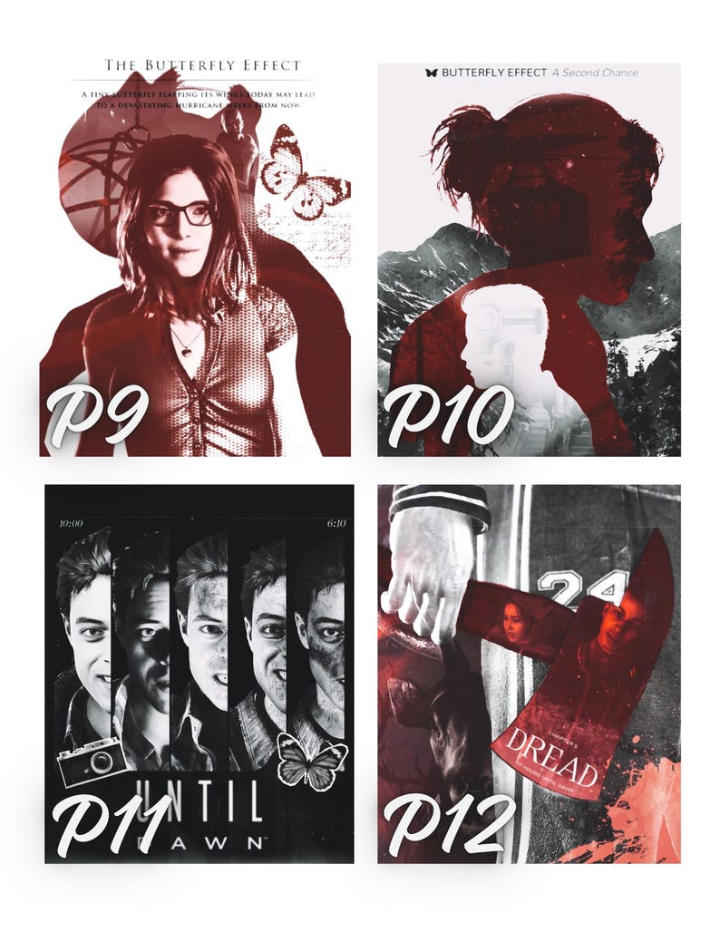 Until Dawn Video Game Posters Prints - Etsy