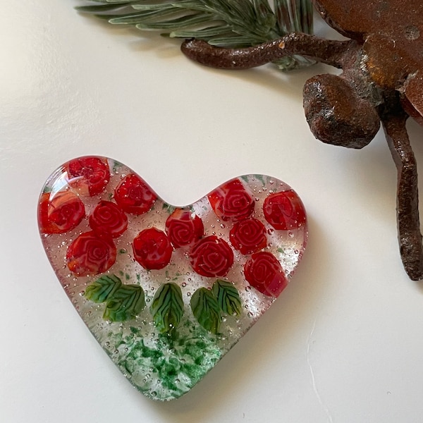 Glass Heart - Etsy