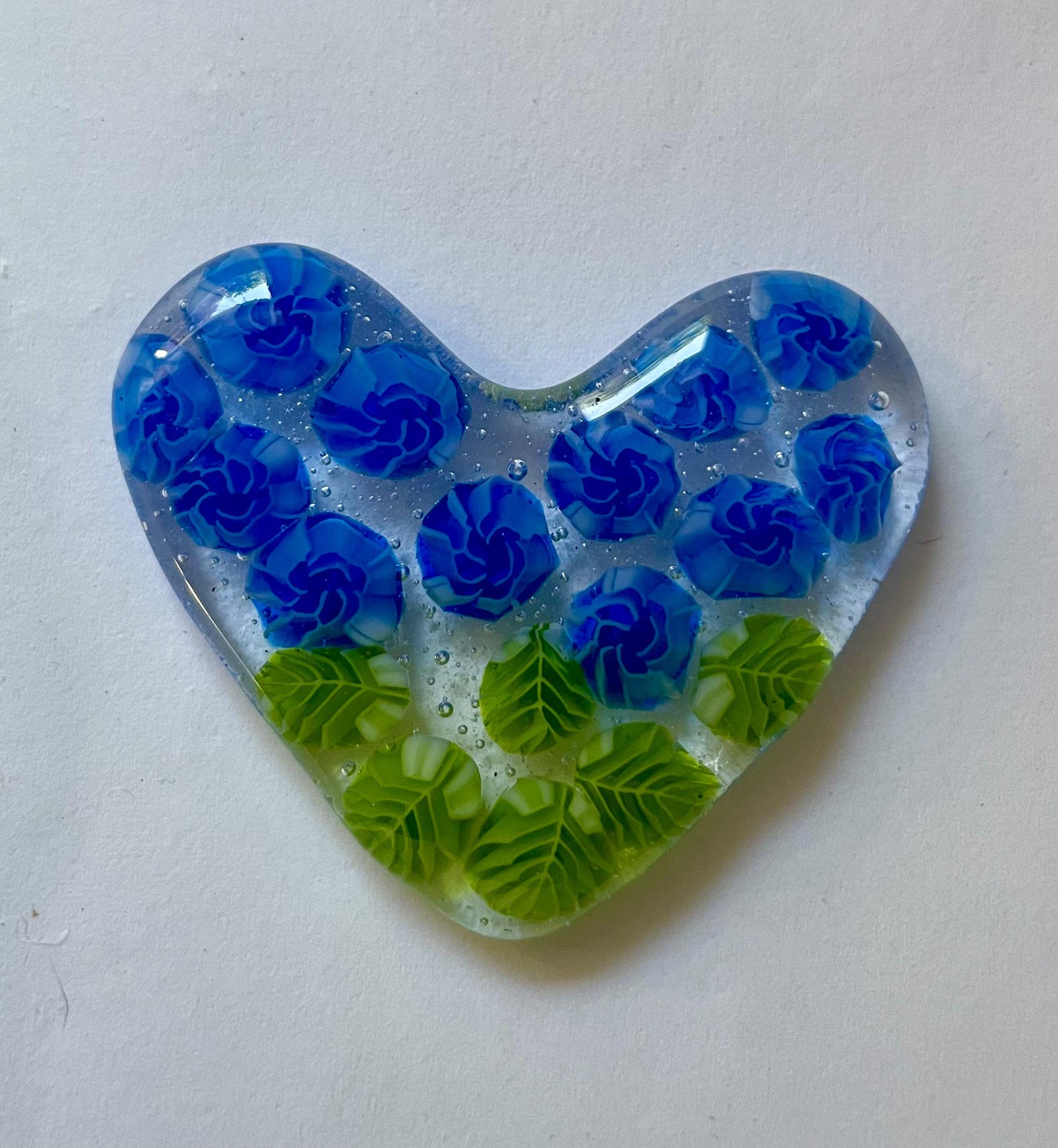 Pocket Heart Hug - Fused Glass Heart - Love Token - Perfect Gift for ...