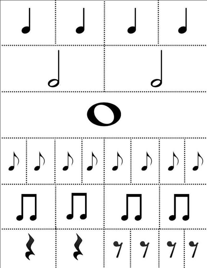 Make Your Own Rhythms! an Interactive Cut and Paste Activity for Early ...