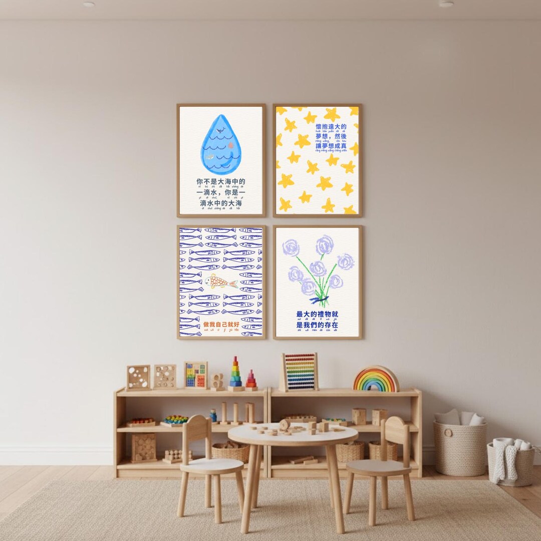 Traditional Chinese Pinyin | Printable Mindfulness Posters for Kids ...