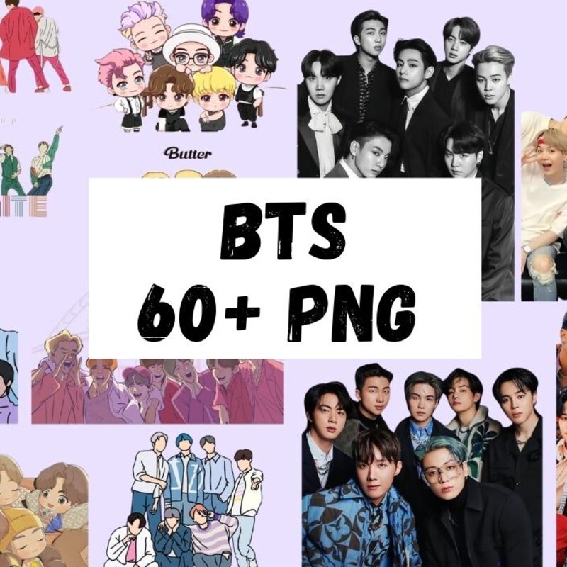 Bts Tshirt Design Png - Etsy UK