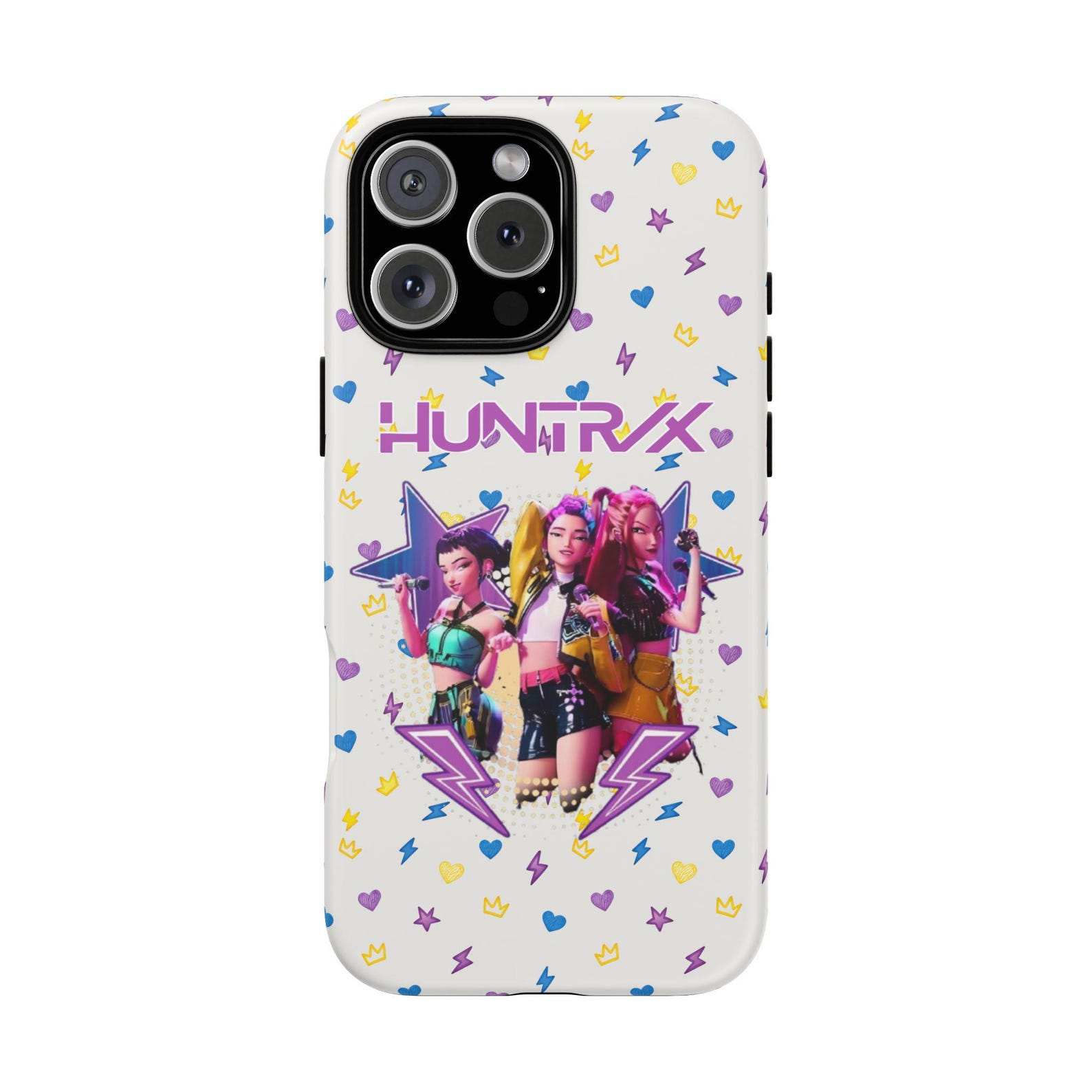 Huntrix K-pop Demon Hunters Protective Phone Case for iPhone 16, 3D ...