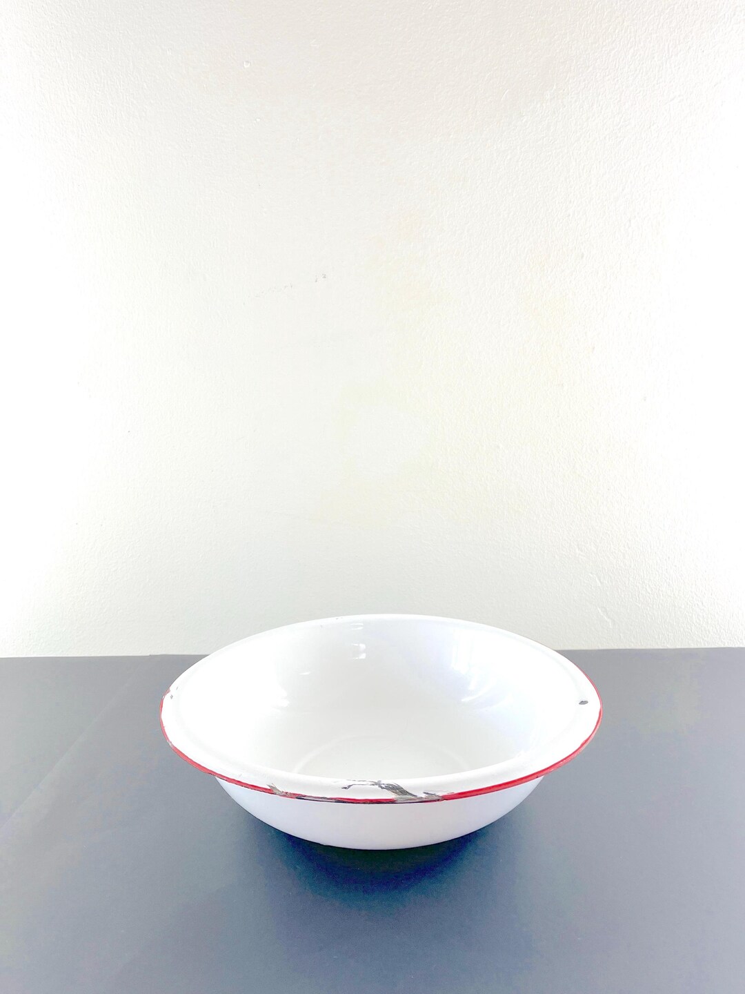 Vintage Enamelware Red | Serving Bowls | Mixing Bowl | Salad Bowl | Red ...