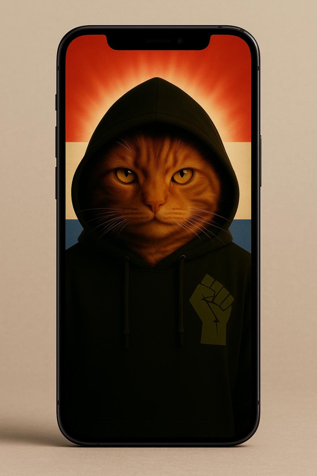 Bundy the Freedom Fighter | 9:16 Mobile Wallpaper (JPG + PNG) - Etsy