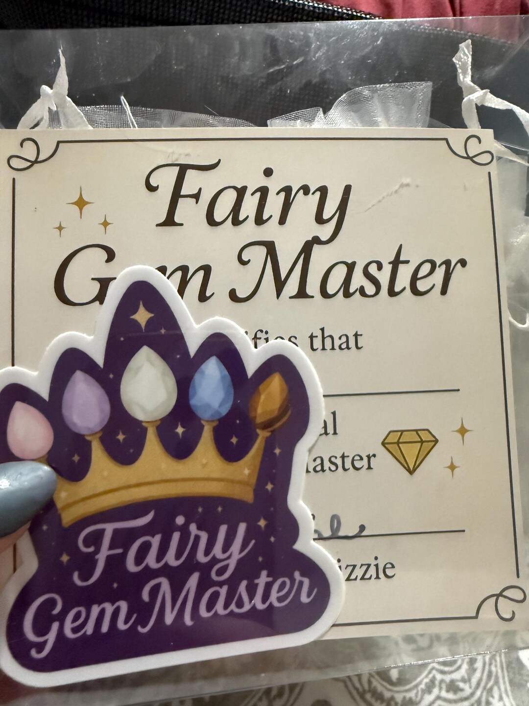 Fairy Gemstone Set – 8 Enchanted Crystals With Spell Cards - Etsy