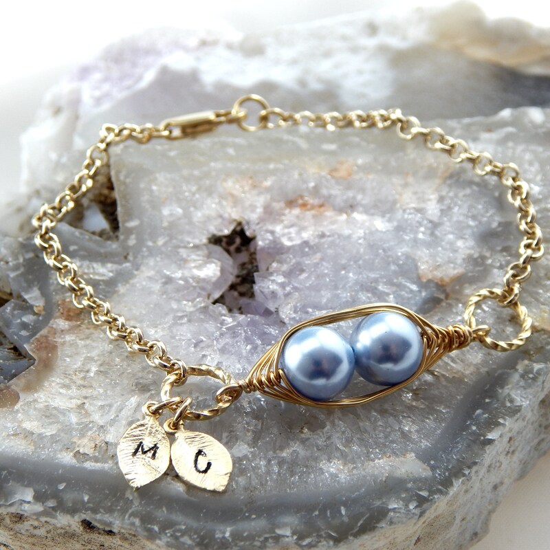 Peapod Bracelet - Etsy