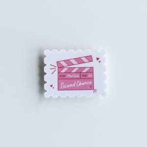 Bookish Stickers - Second Chance Romance Stamp - Etsy