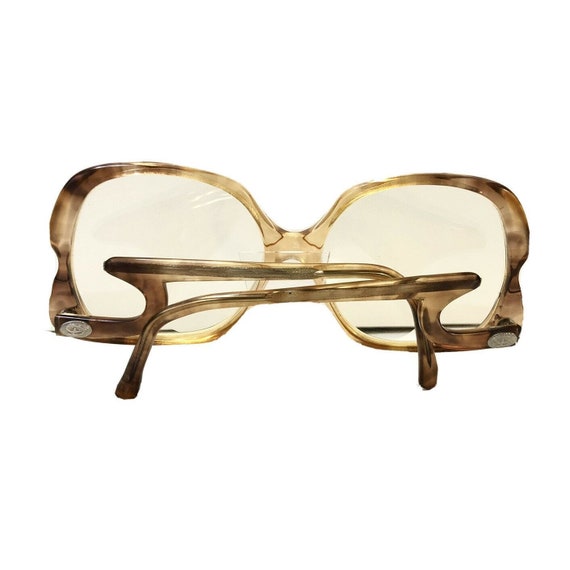 Vtg Bakelite CONTESSA DANTE 17 Eyeglasses Mod Designer - Gem