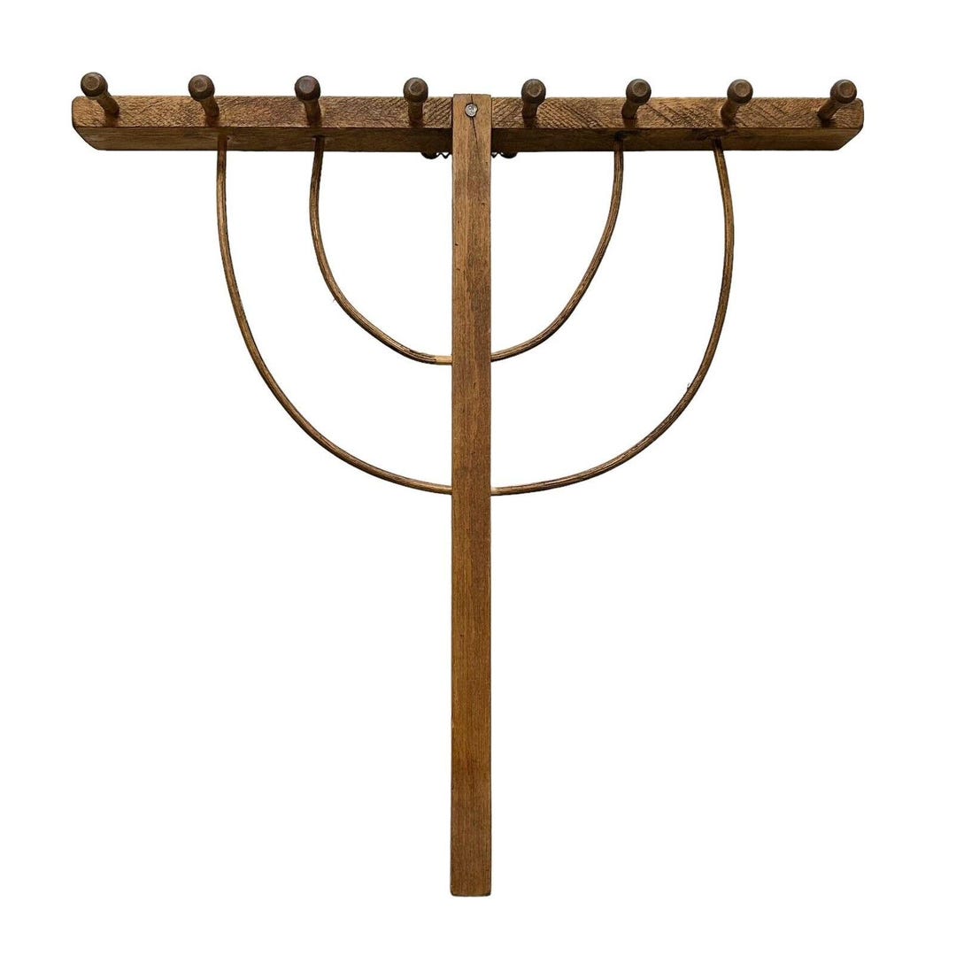 Antique Primitive Wood Wooden Amish Hand Hay Rake Miniature 12” - Etsy