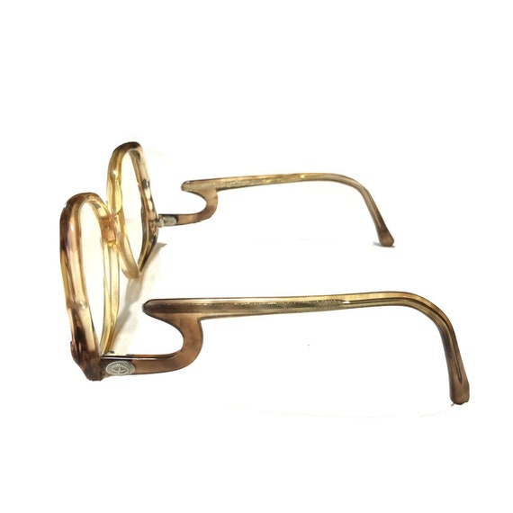 Vtg Bakelite CONTESSA DANTE 17 Eyeglasses Mod Designer - Gem