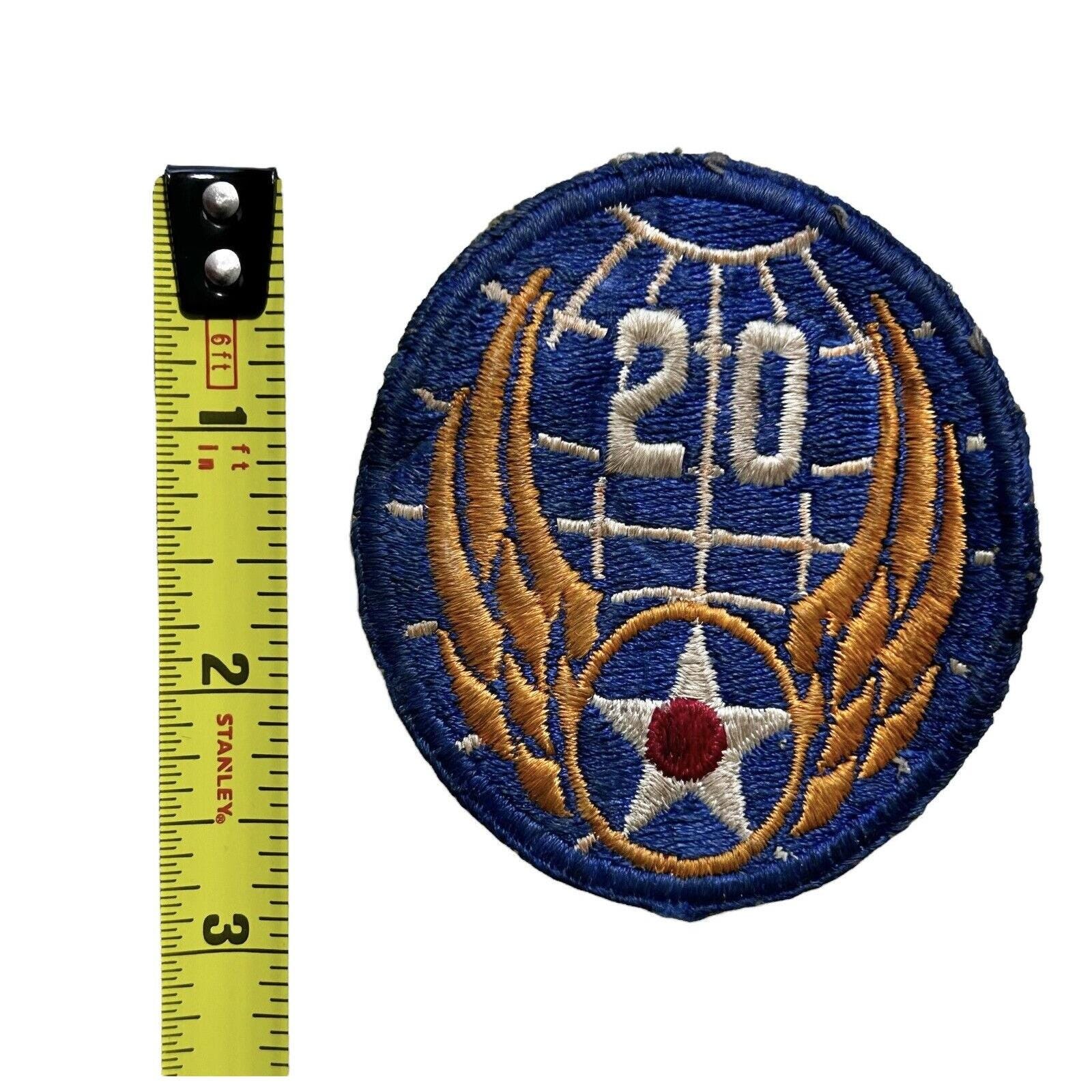 Original WWII AAF 20th Air Force Patch Atomic Bomb Group Pacific - Etsy