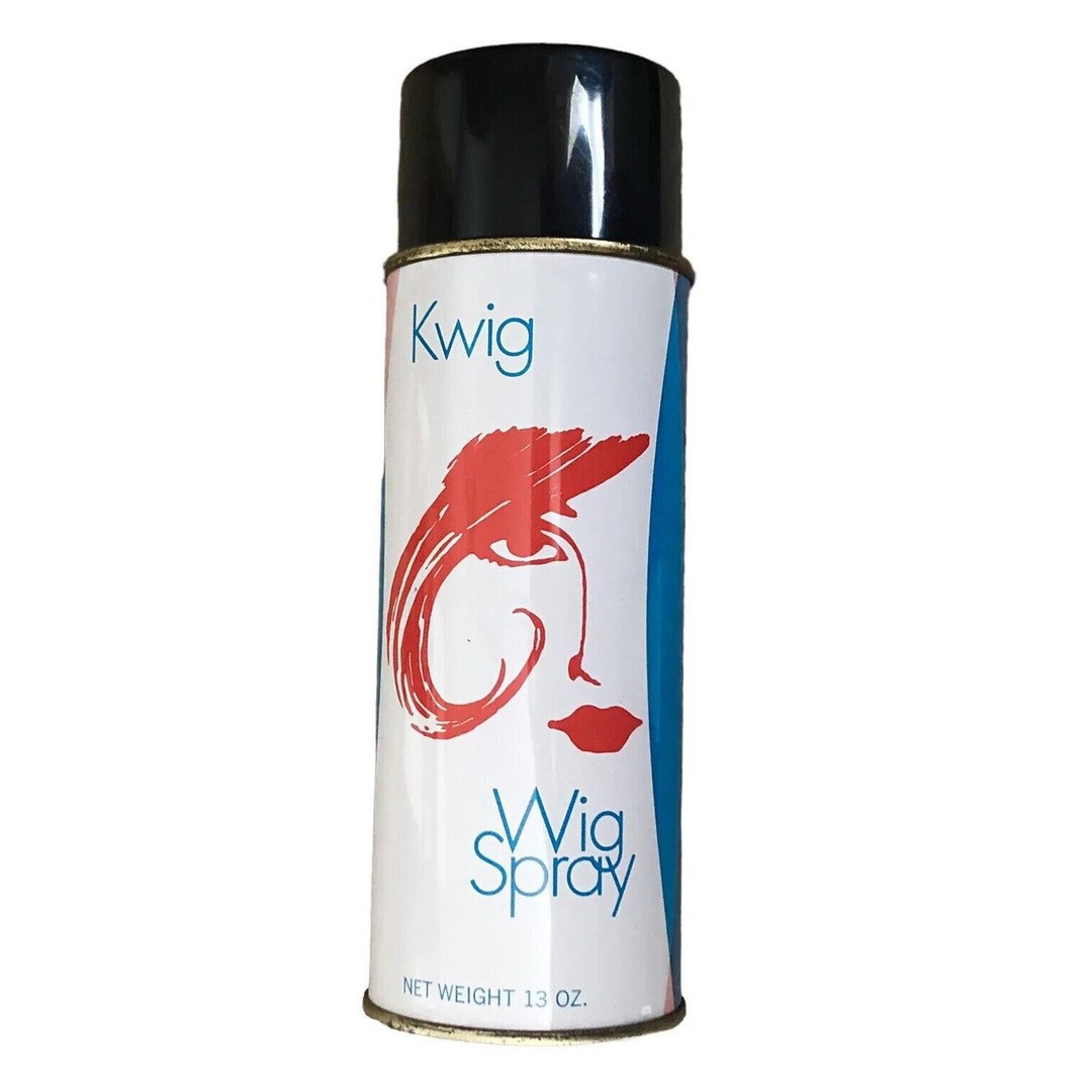 1960s KWIG Wig Hair Spray Aerosol CAN Advertising PROP Mid Century - Etsy