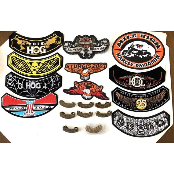 Harley Owners Group Patches