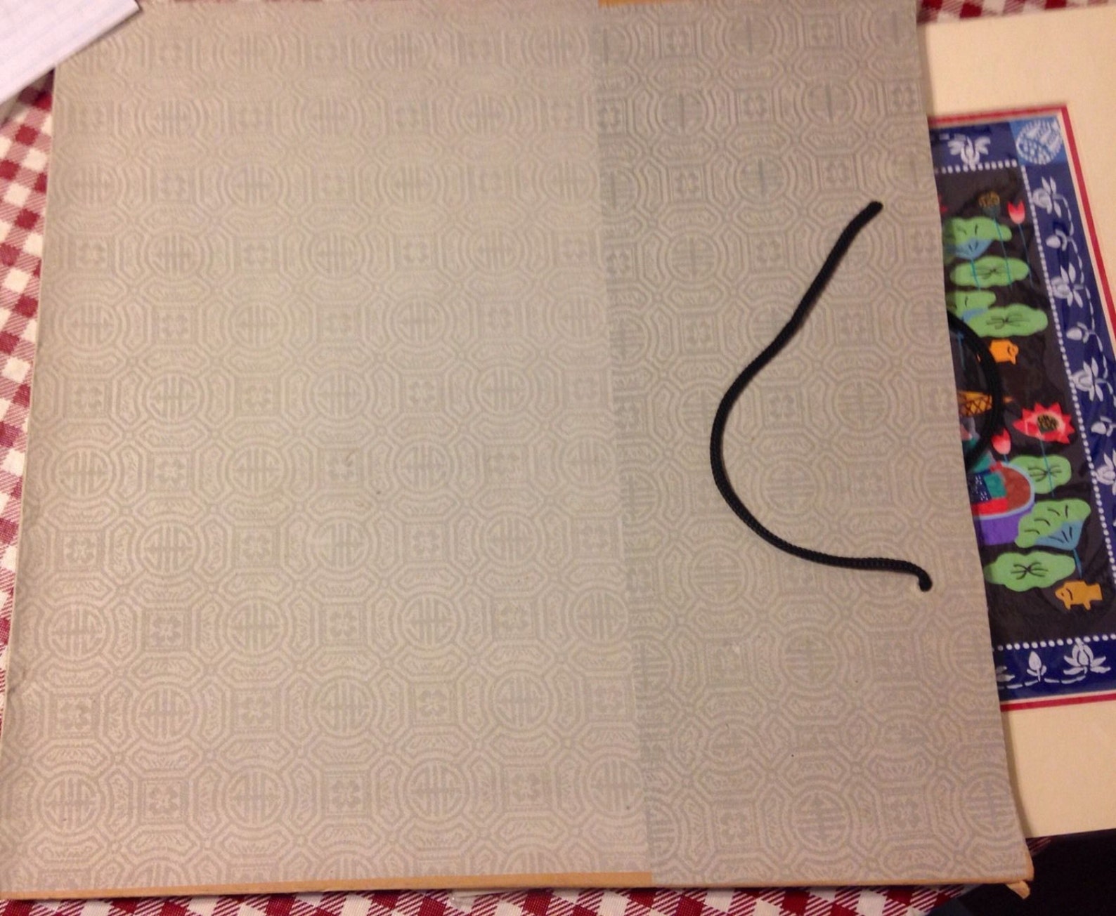 Ruan Hai Jun "picking Lotus" Chinese Asian Matted Painting Symbolizing ...