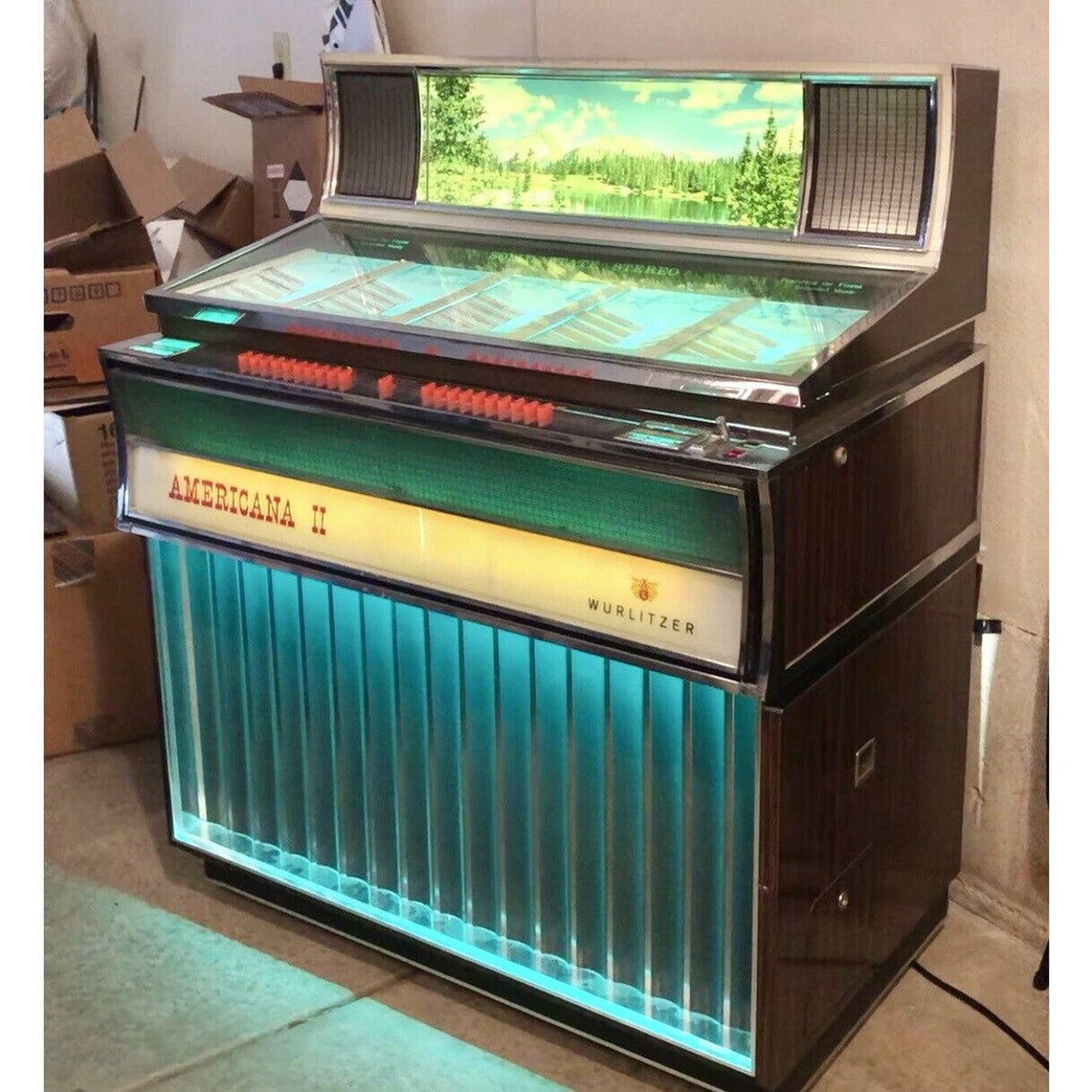1967 Wurlitzer Americana II 2 Jukebox 3210 PICK UP Only - Etsy