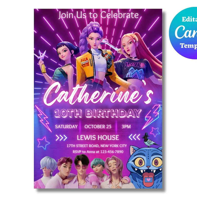 Kpop Demon Hunter Cards - Etsy