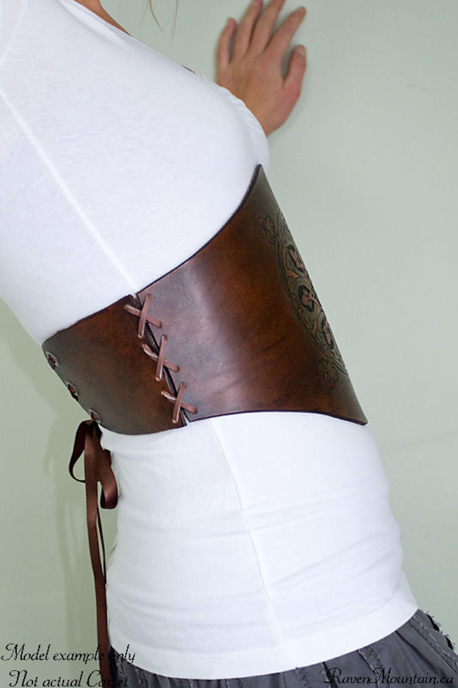 Made To Order Rib Cage Under Bust Corset | Etsy