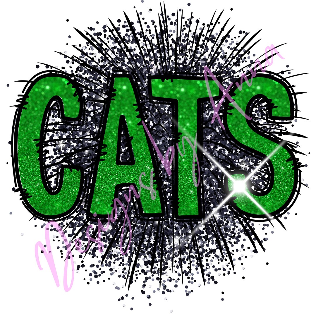 Sparkly Cats Mascot Png/sublimation Digital Image - Etsy