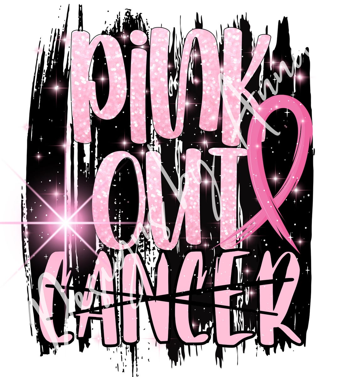 Pink Out Cancer PNG: School Spirit Design (digital Download) - Etsy