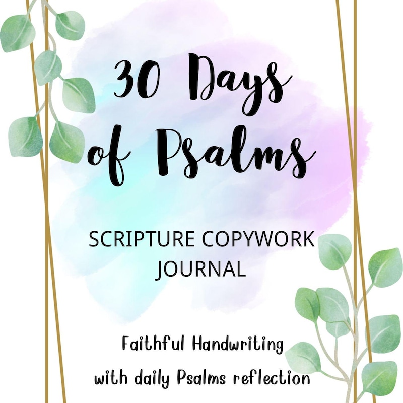 Psalms 30 - Etsy