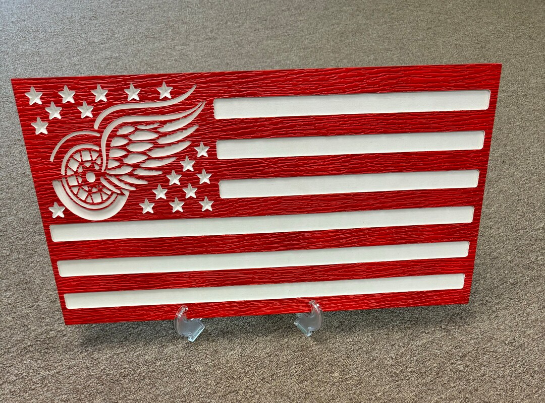 Detroit Red Wings Wall Hanging Flag - Etsy