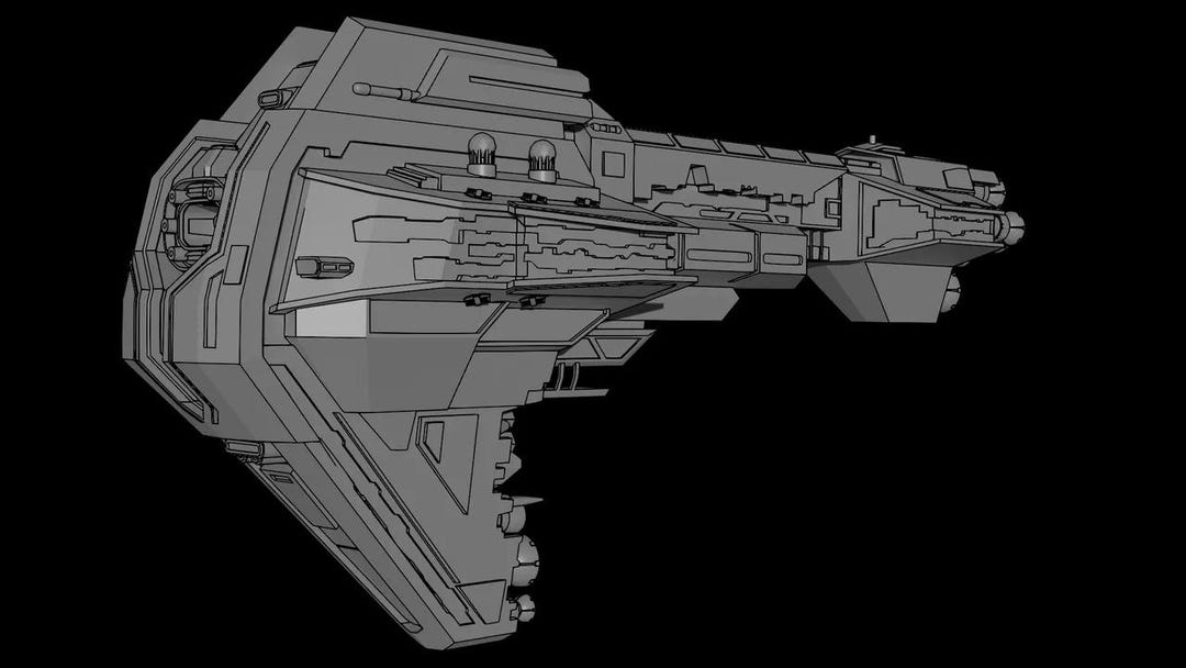 Toy Model Star Wars Starhawk Mark 1 STL File - Etsy