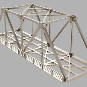 HO Scale Railway Bridge - Etsy