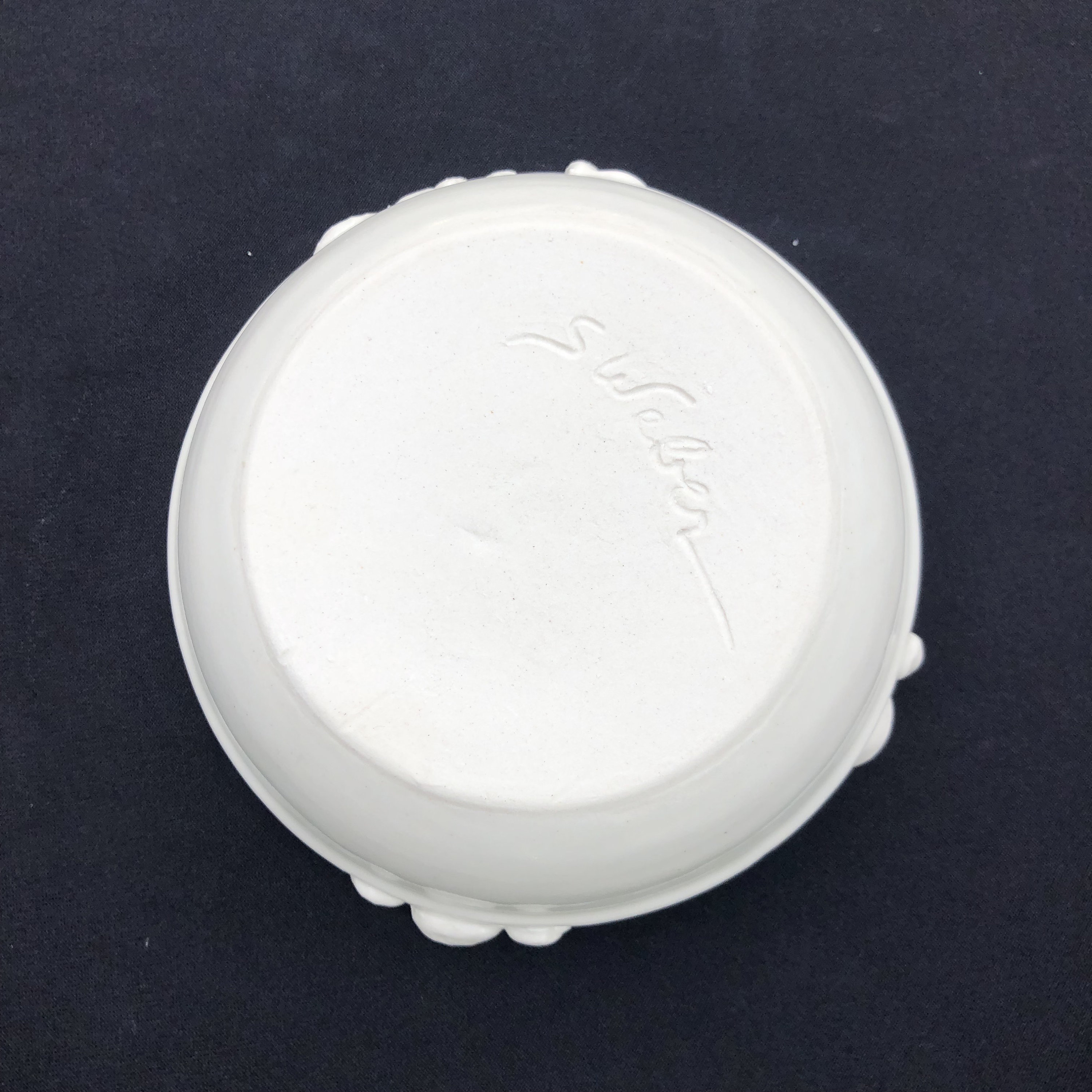 Ceramic Porcelain and Glass Barnacle Bowl Dish Trinkets Home Accent ...