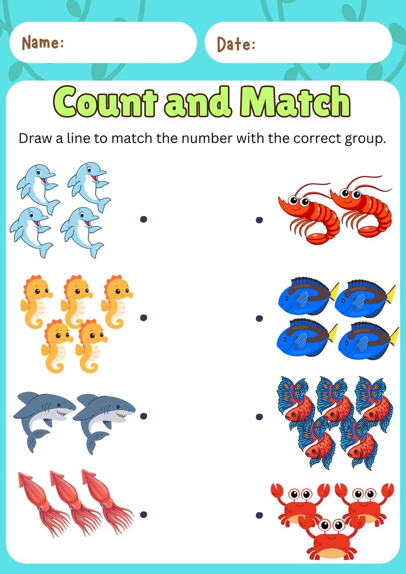 Preschool Worksheet Pack | Printable Activities for Kindergarten ...