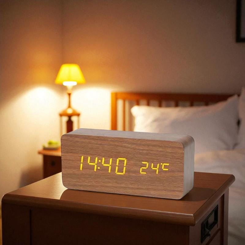 Sulfur Hued Digital Clock - Etsy Australia