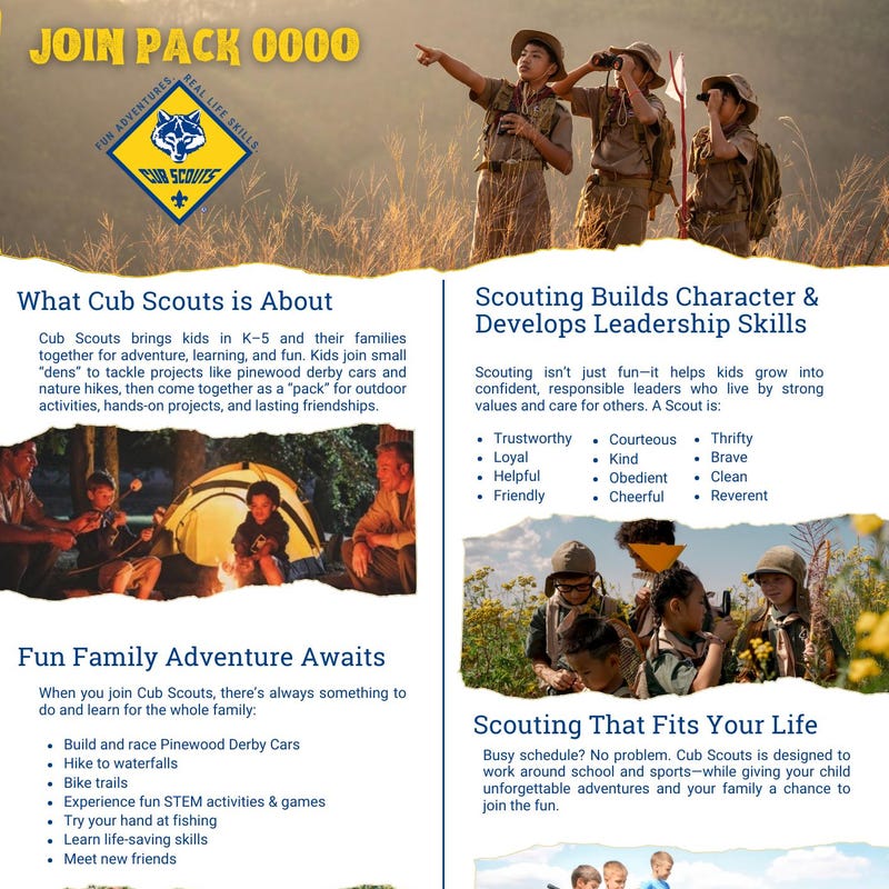 Cub Scout Oath - Etsy