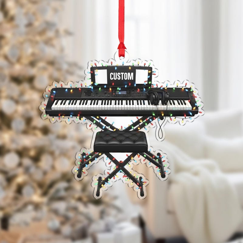 Keyboard Ornament Christmas - Etsy