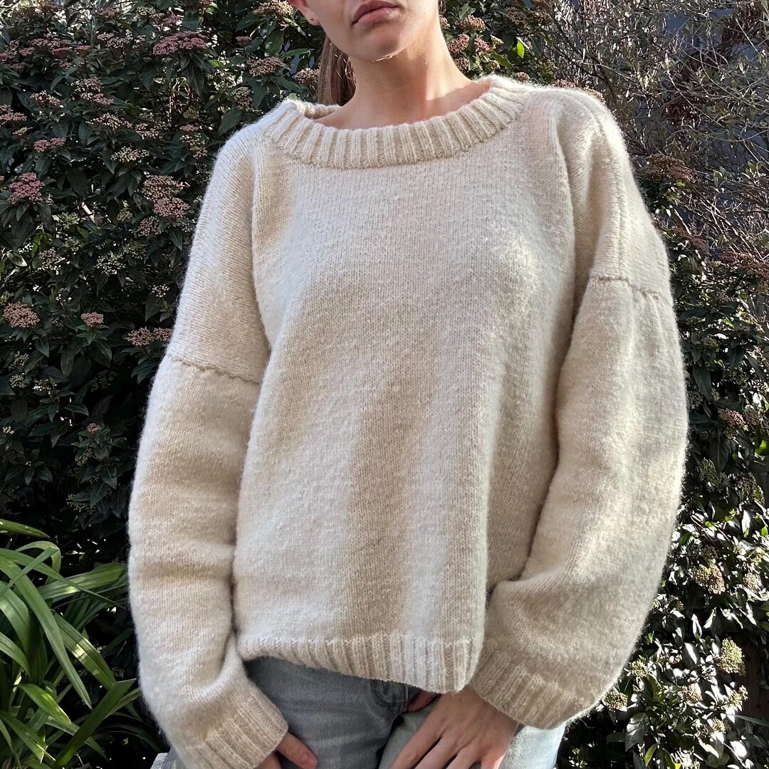 Knitting Machine Jumper Pattern | LK150 Flatbed Sweater PDF | Oversized ...