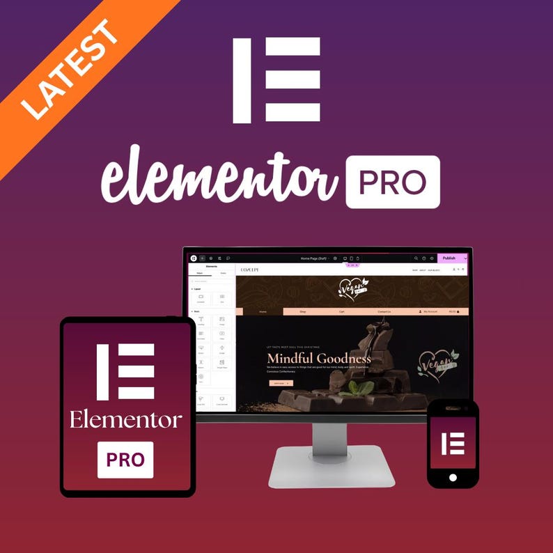 Elementor Pro GPL | Wordpress Page Builder Plugin | Lifetime License ...