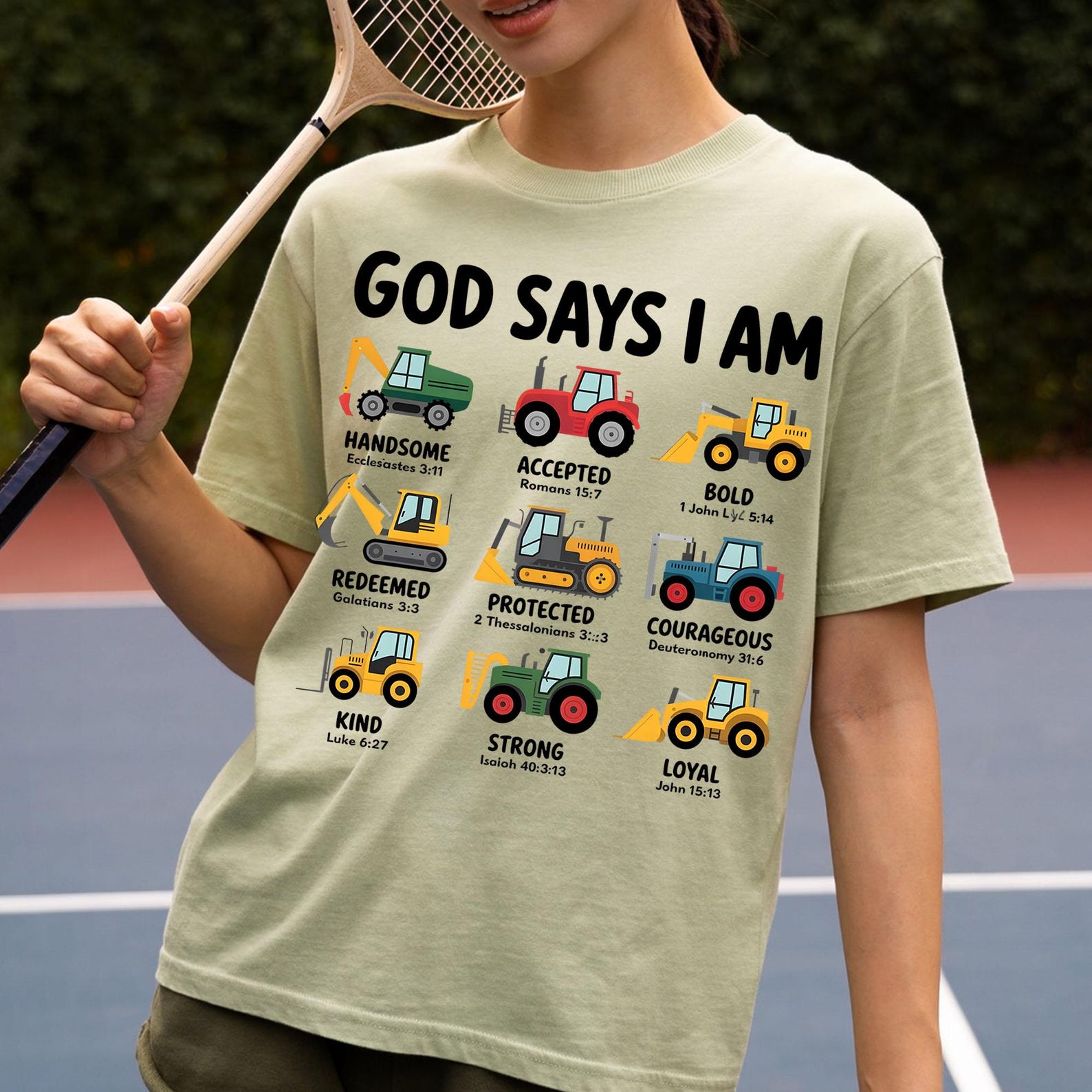 God Says I Am Png, Construction Png, Construction Boy Png, Bible Verse ...