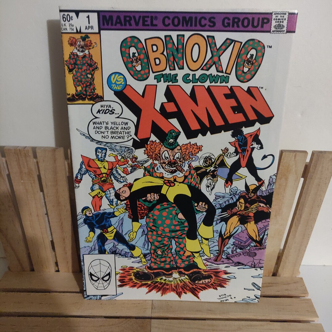 Obnoxio the Clown With X-men 1 Marvel Comics Reader Copy VG Condition ...