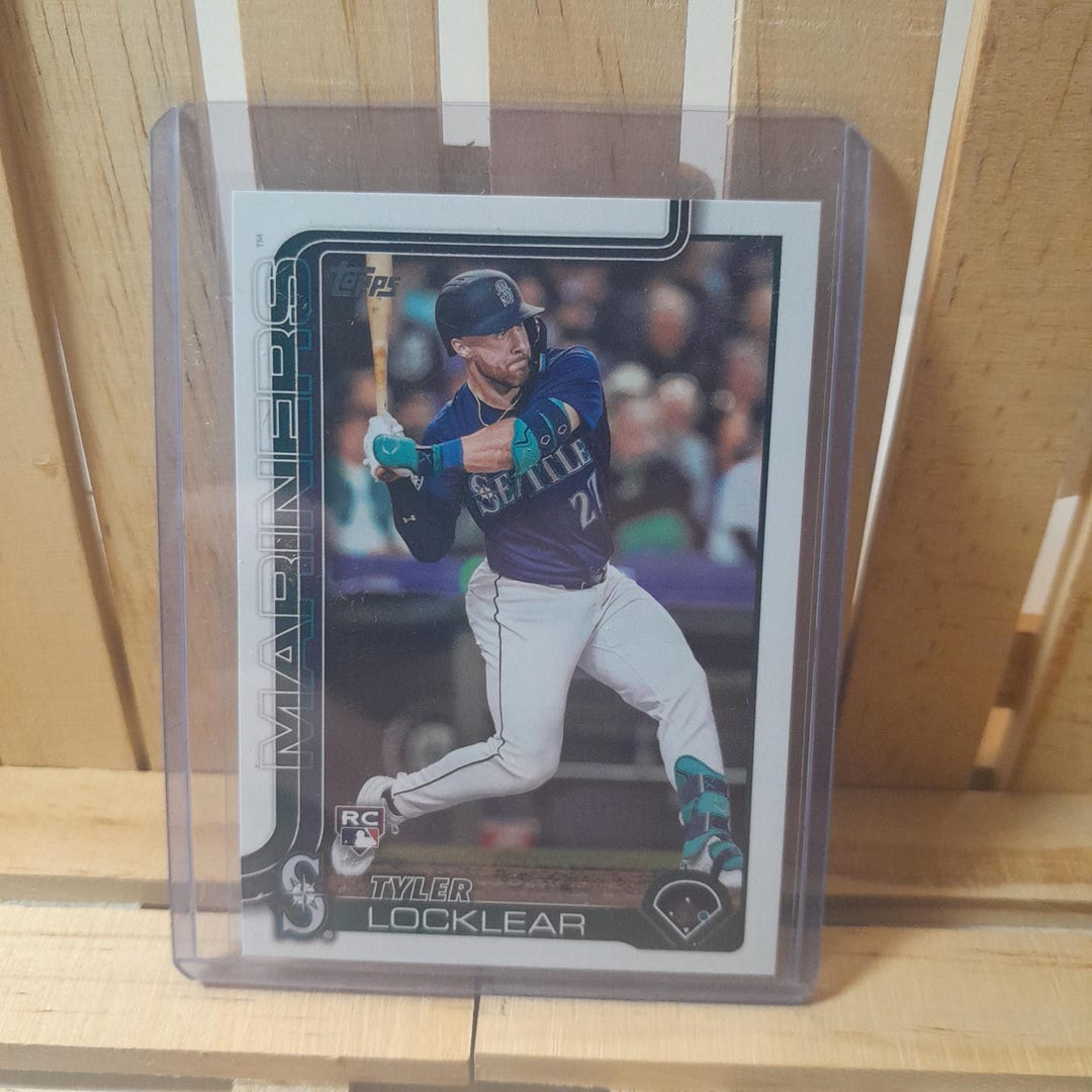Tyler Locklear RC 2025 Topps Series 1 Base Set Baseball Card Seattle ...