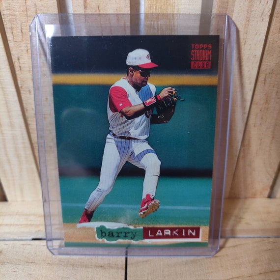 Barry Larkin 1994 Topps Stadium Club Baseball Card Cincinnati - Etsy