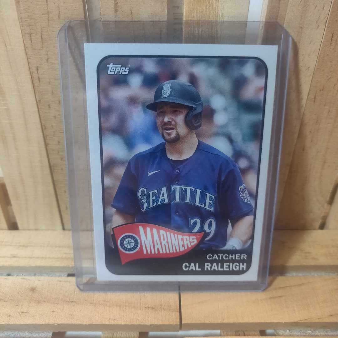 Cal Raleigh 2023 Topps Archives Base Set Baseball Card Seattle Mariners ...