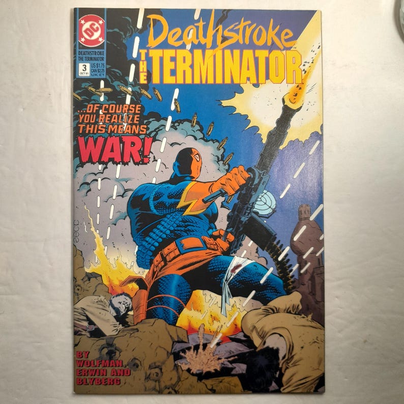 Deathstroke the Terminator #3 DC Comics Reader Copy VG Condition ...