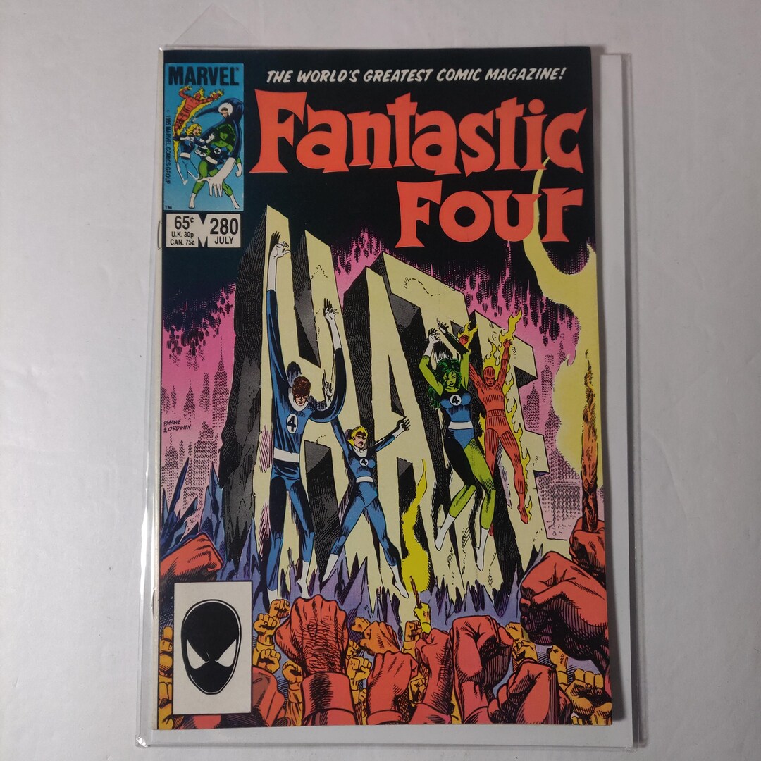 Fantastic Four #280 Marvel Comic Reader Copy VG Complete Pages as Found ...
