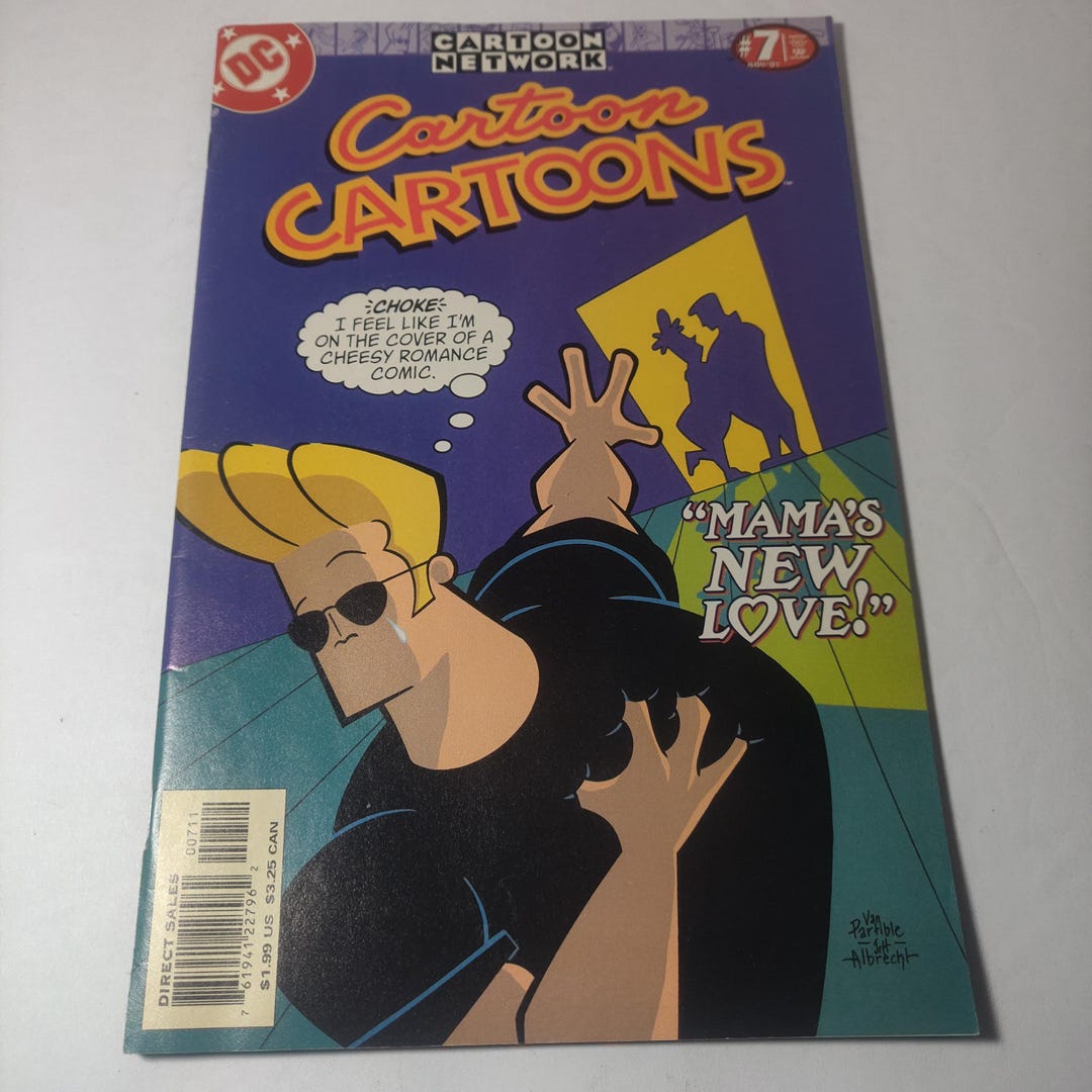 Cartoon Cartoons Johnny Bravo #7 DC Comic Book Reader Copy VG Condition ...